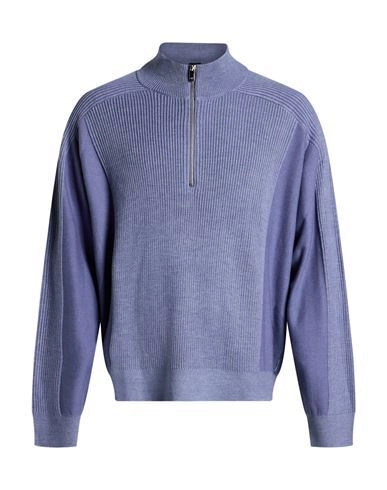 Armani Exchange Ribbed Knit Half-zip Sweater
