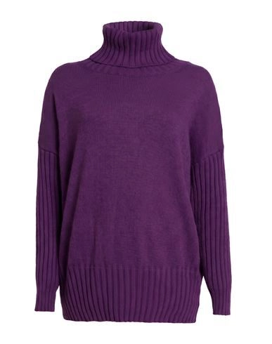 CARLA G. Turtleneck Heavy Knit Pullover