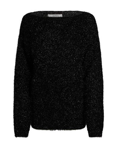Alpha Studio Sweater In Viscose And Polyamide - Black