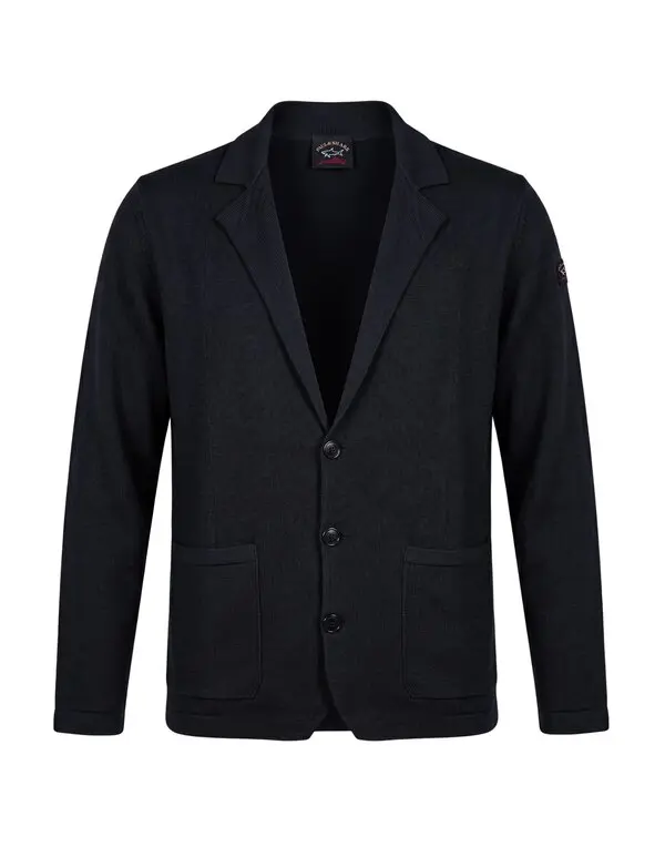 Paul & Shark Virgin Wool Single-breasted Blazer
