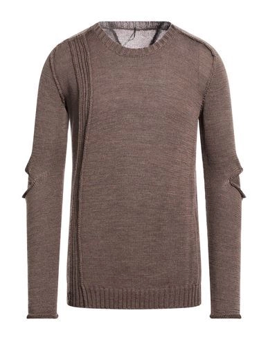 Masnada Merino Wool And Linen Mélange Crewneck Sweater