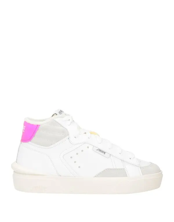 STRYPE High-top Leather And Suede Sneakers
