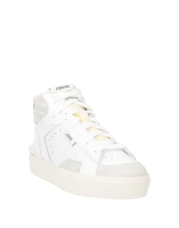 STRYPE High-top Leather And Suede Sneakers