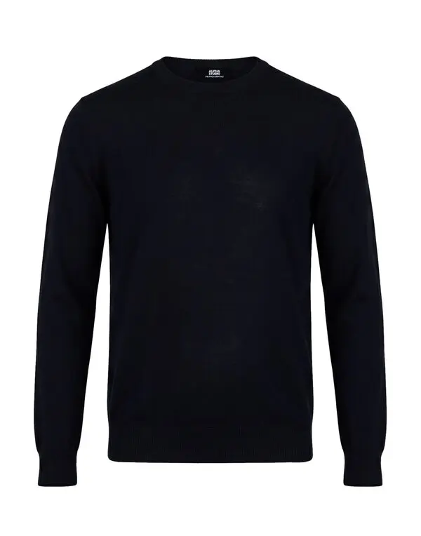 Alpha Studio Midnight Wool Sweater