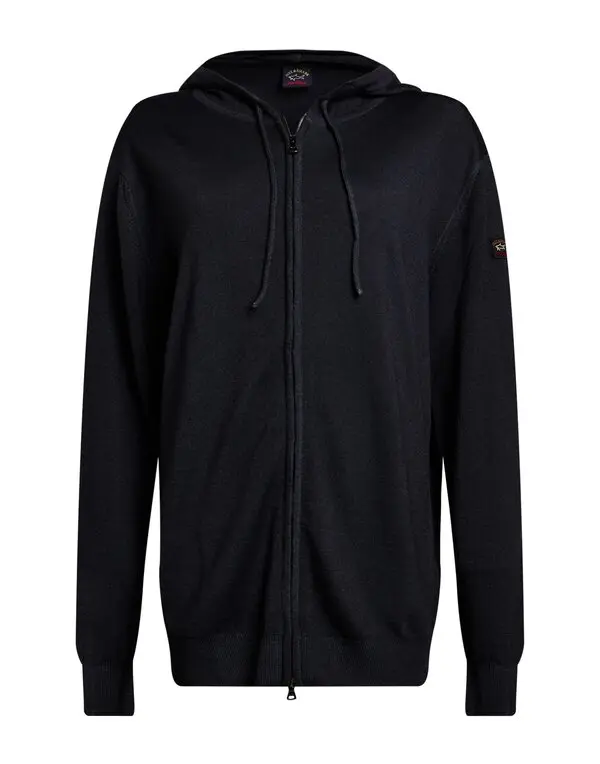 Paul & Shark Virgin Wool Zip-up Hoodie