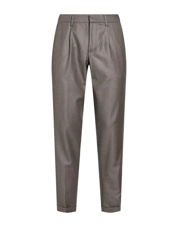 CRUNA Virgin Wool Herringbone Tailored Pants