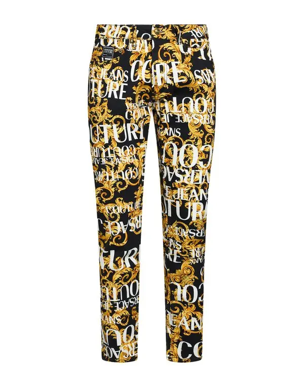Versace Pants Size Cotton, Elastane