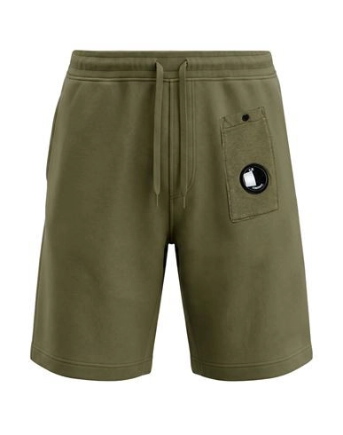 C.P. COMPANY Military Cotton Shorts - Green