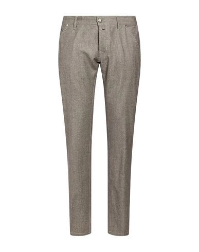 JACOB COHЁN Pants Taupe Size Virgin Wool