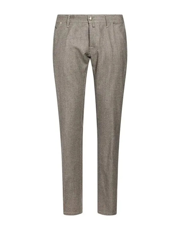 JACOB COHЁN Pants Taupe Size Virgin Wool
