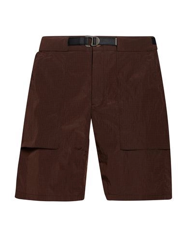 SPIEWAK Chocolate Nylon Ripstop Bermuda Shorts - Brown