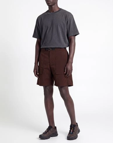 SPIEWAK Chocolate Nylon Ripstop Bermuda Shorts - Brown