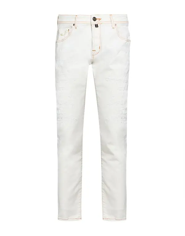 JACOB COHЁN Cotton Elastane Tapered Jeans
