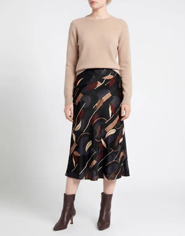 SIYU Midi Skirt In Viscose And Elastane