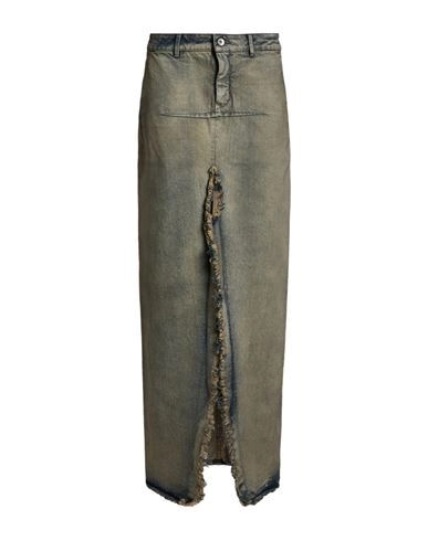Rick Owens Denim Pencil Skirt