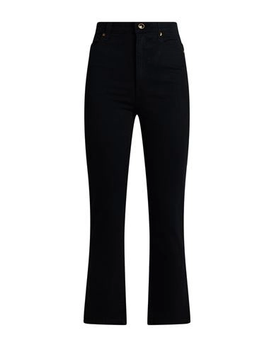 Khaite Jeans Size Cotton, Polyurethane - Black