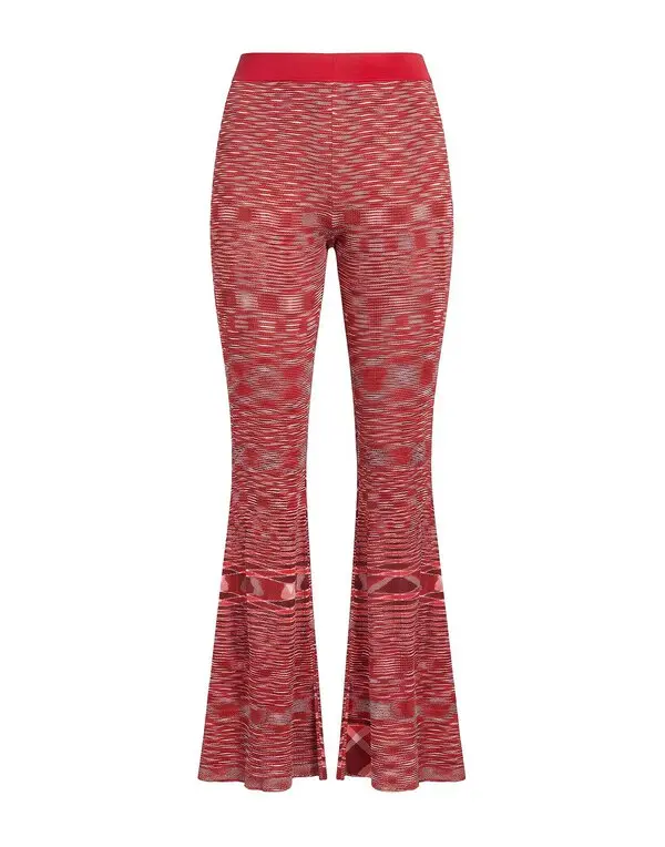 Missoni Pants Size Silk - Red