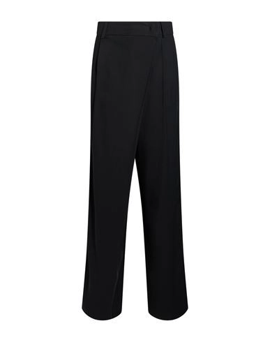 CARLA G. Pants Light Brown Size Acetate, Viscose, Elastane - Black