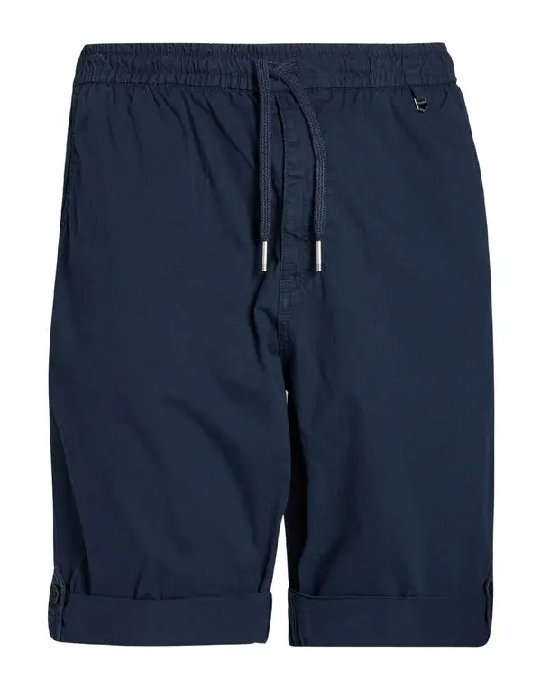 ANTONY MORATO Cotton Elastane Casual Shorts - Navy