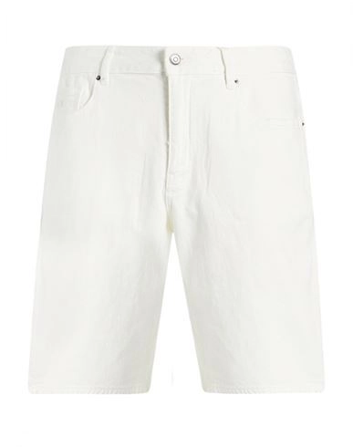 Armani Exchange Denim Shorts Size Cotton, Polyester, Elastane - White