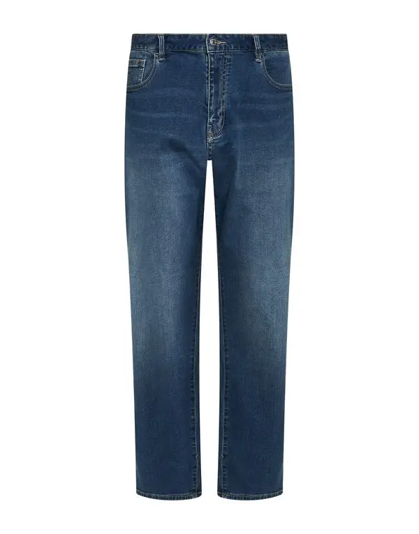 Armani Exchange Skinny Jeans In Medium Wash