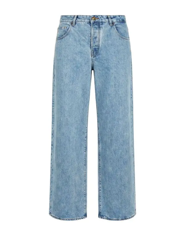 Armani Exchange Cotton Baggy Jeans