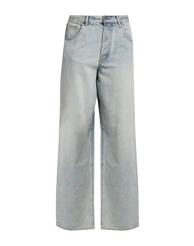 Armani Exchange Light Wash Baggy Jeans With Embroidered Logo