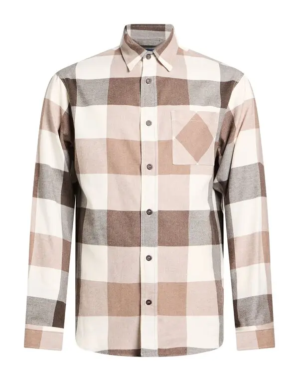 Paul & Shark Shirt Light Brown Size Cotton