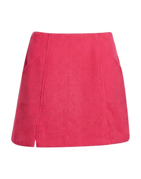 SUOLI Mini Skirt Size Acrylic, Polyester, Wool, Polyamide