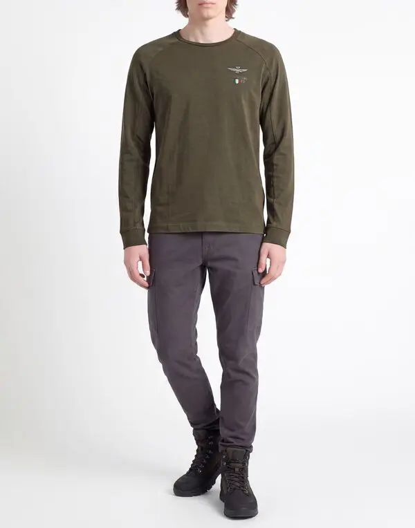 AERONAUTICA MILITARE T-shirt Size Cotton, Elastane