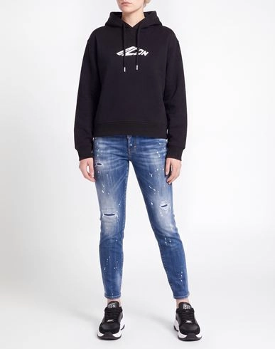 Dsquared2 Cotton Polyester Hooded Sweatshirt