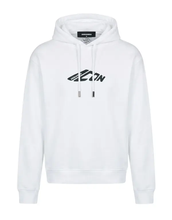Dsquared2 Sweatshirt Size Cotton, Polyester - White