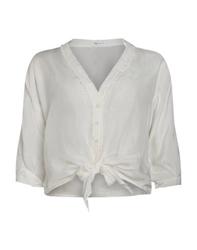 Poupette St Barth Ruched Voile Shirt