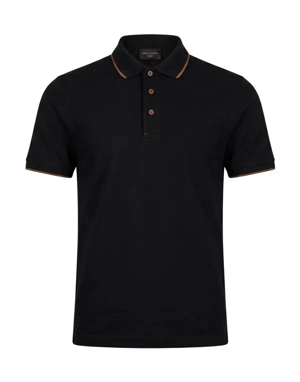 Paul & Shark Polo Shirt Size Cotton, Lyocell - Blue