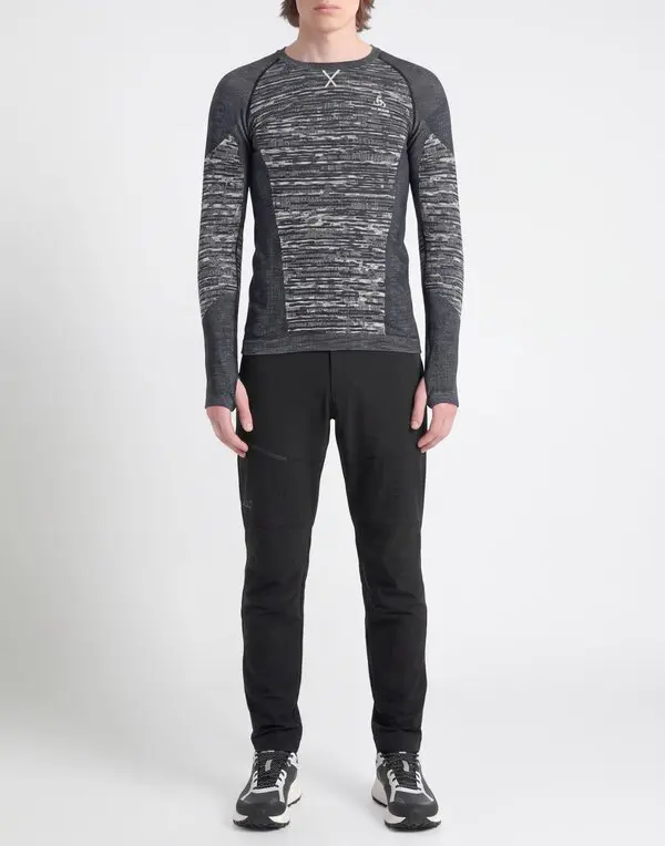 ODLO Long Sleeve Base Layer T-shirt - Charcoal