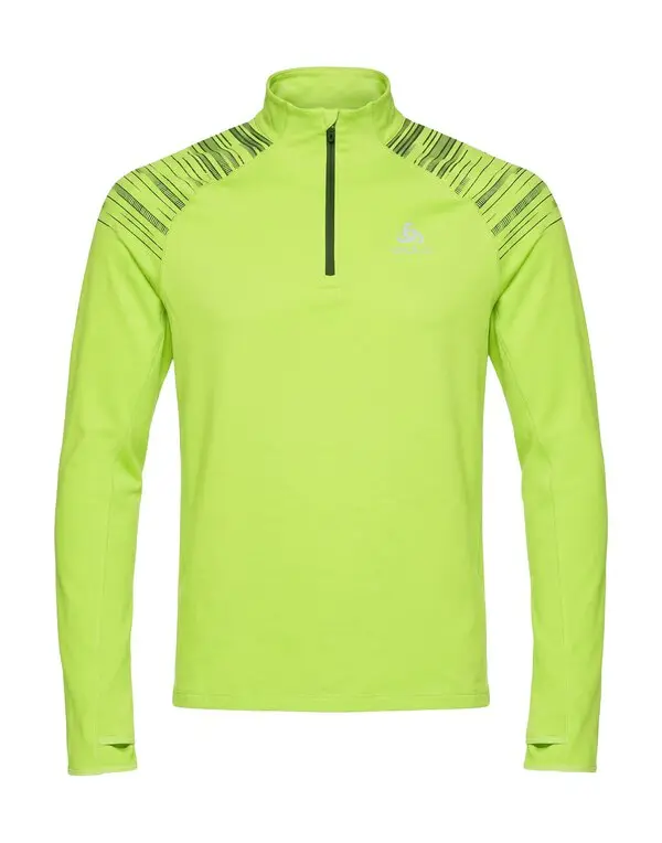 ODLO Sweatshirt With Half-zip Neckline And Raglan Sleeves
