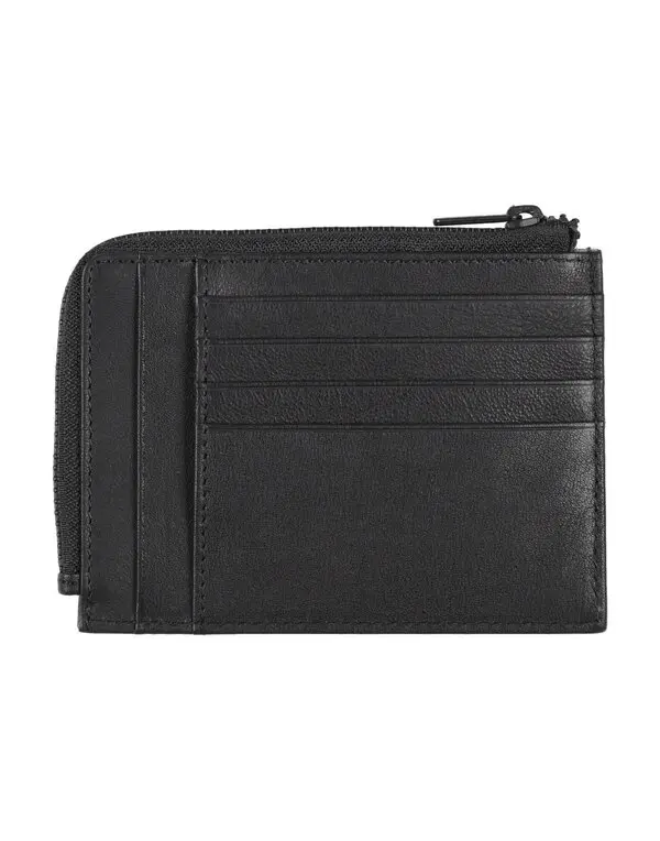 PIQUADRO Wallet Cow Leather, Aluminum