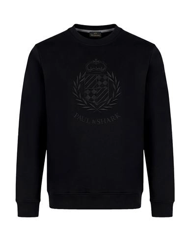 Paul & Shark Sweatshirt Size Polyester, Modal, Cotton, Elastane