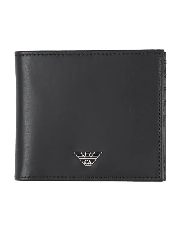 Emporio Armani Wallet Leather - Black