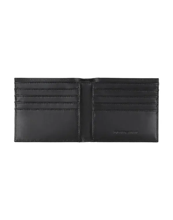 Emporio Armani Wallet Leather - Black