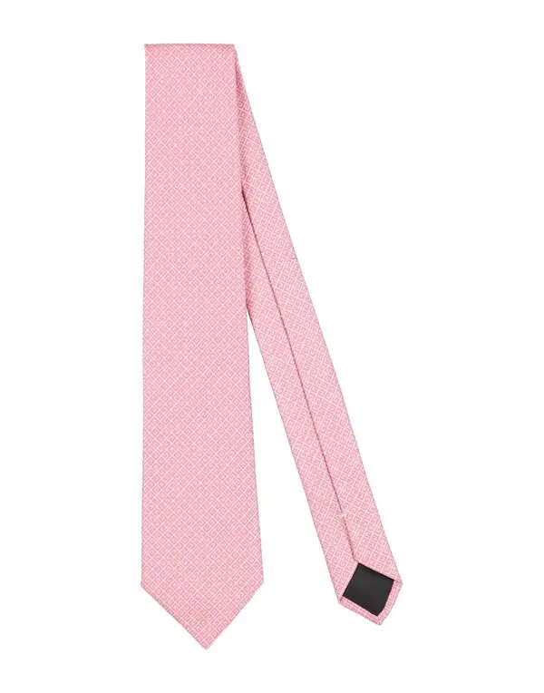 Givenchy Light Silk Jacquard Logo-print Necktie - Pink