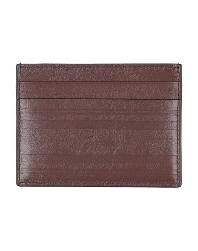 Brioni Cardholder Leather - Brown