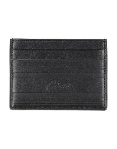 Brioni Cardholder Leather - Grey