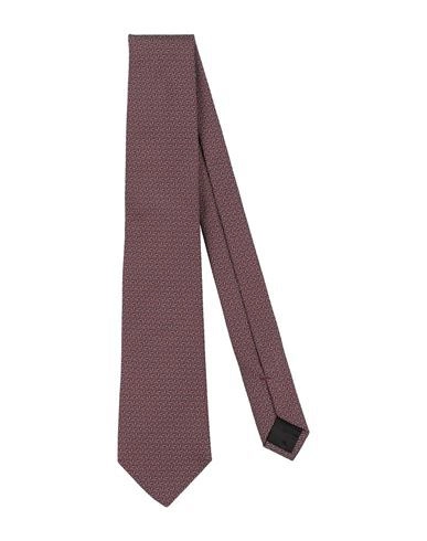 Givenchy Silk Jacquard Geometric-print Neck Tie - Red