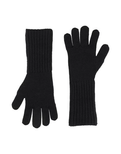 Fabiana Filippi Virgin Wool, Silk, And Cashmere Gloves - Black