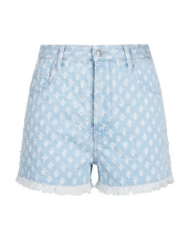 Isabel Marant Étoile High Waisted Fringed Hem Denim Shorts