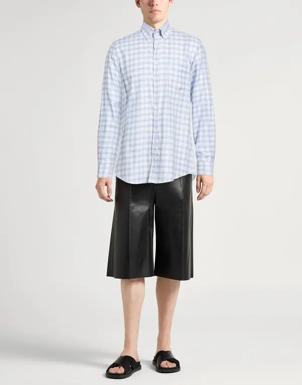 Paul & Shark Shirt Sky Size Lyocell, Cotton