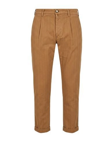JACOB COHЁN Tailored Cotton Stretch Herringbone Pants