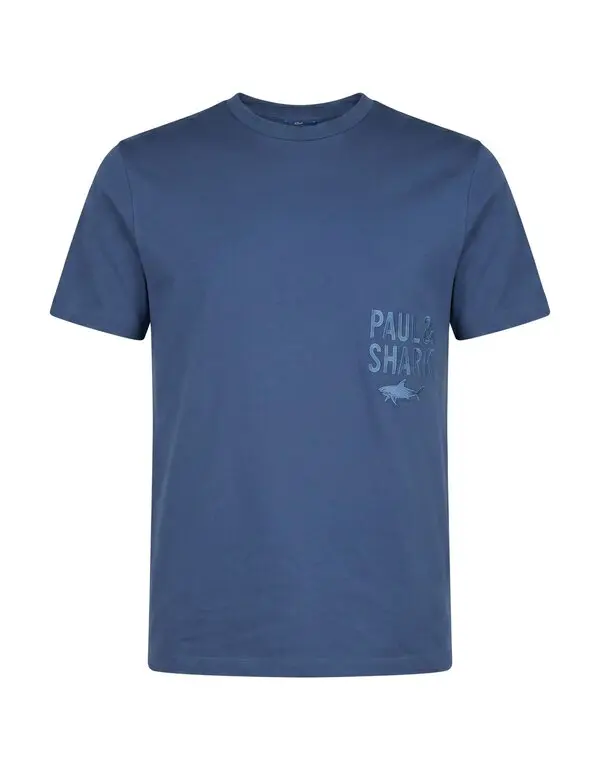 Paul & Shark T-shirt Size Cotton - Blue