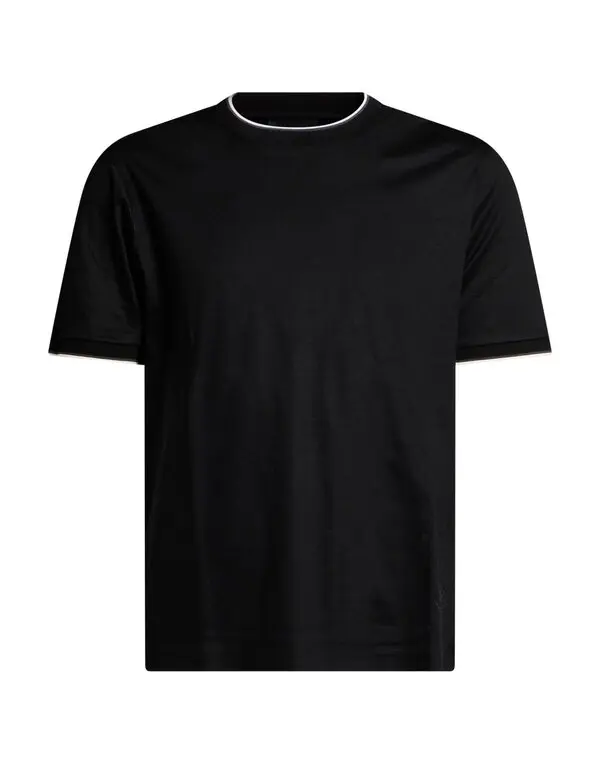 Paul & Shark T-shirt Size Cotton, Lyocell - Black